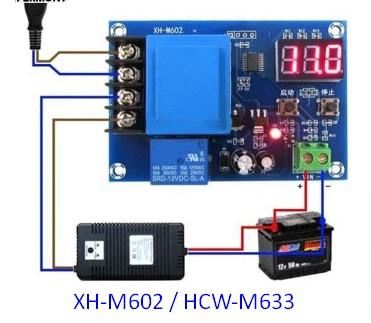 Battery Charger Controller XH-M602 HCW-M633 - Shop | Tokopedia