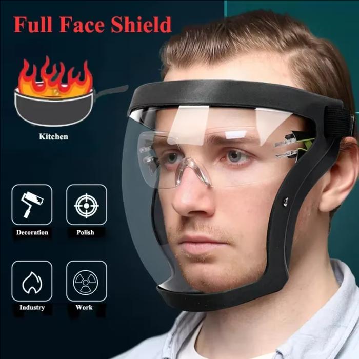 Jual Masker Face Shield Safety Mask Pelindung Wajah Multifungsi Debu ...