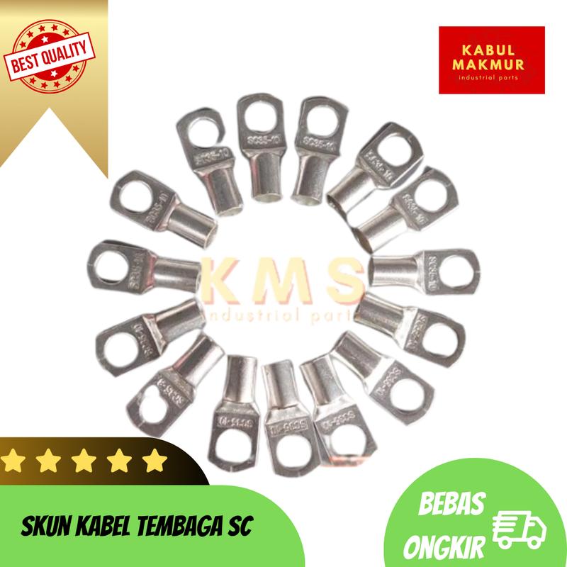 skun kabel tembaga SC 35-8, SC 35-10, SC 50-8, SC 50-10 - Shop | Tokopedia