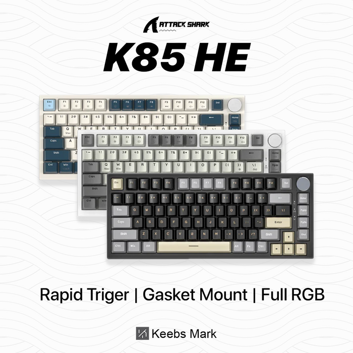 Jual Attack Shark K85 HE Rapid Trigger Magnetic Mechanical Keyboard ...