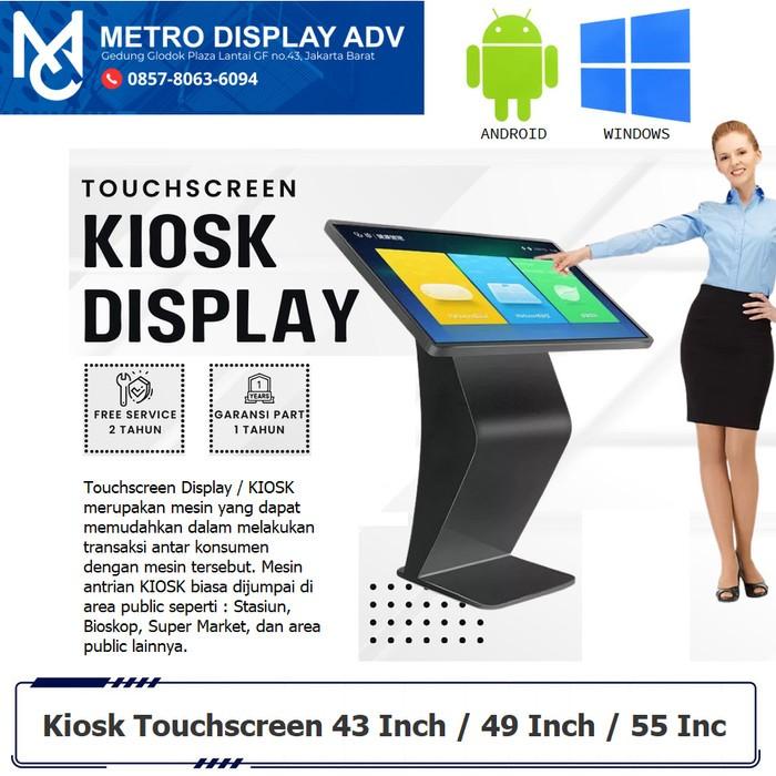 Jual Kiosk - 43 Inch Touchscreen Display Android - Jakarta Barat - LED ...