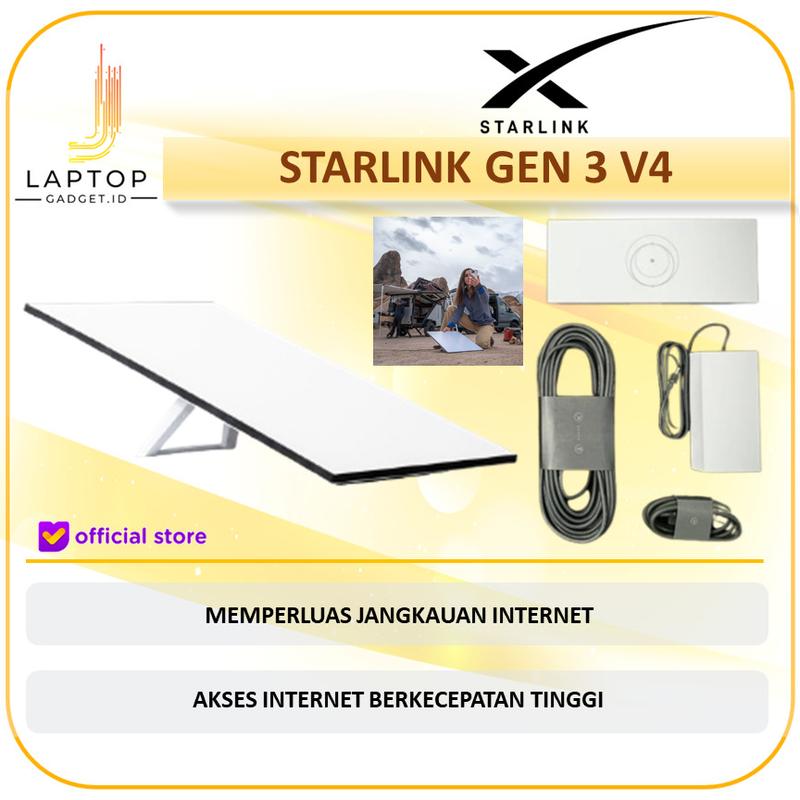 Starlink V4 Gen 3 Standard Dual Wifi System W/ 2 Lan Port RJ45 - Shop ...