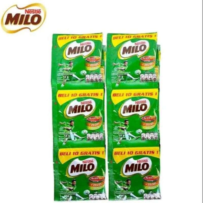 Milo sachet rencengan 22gr, isi 10 sachet (1 renceng) - Shop | Tokopedia