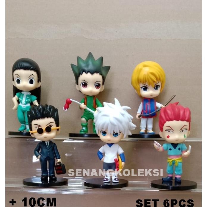 Figure Hunter X Hunter Gon Kurapika Killua Chrollo Set 6 Pcs - Shop ...