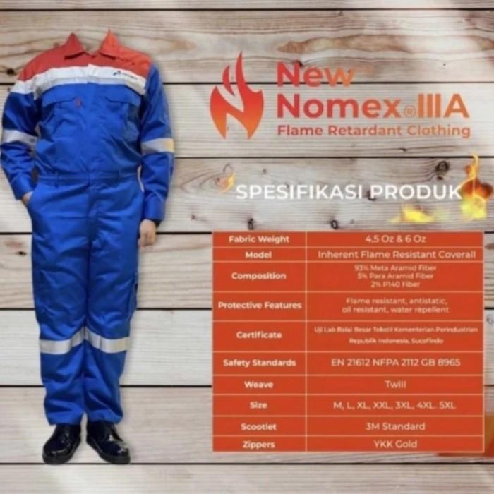 Jual Wearpack Coverall Nomex IIIA / Wearpack New Nomex IIIA / Wearpack ...