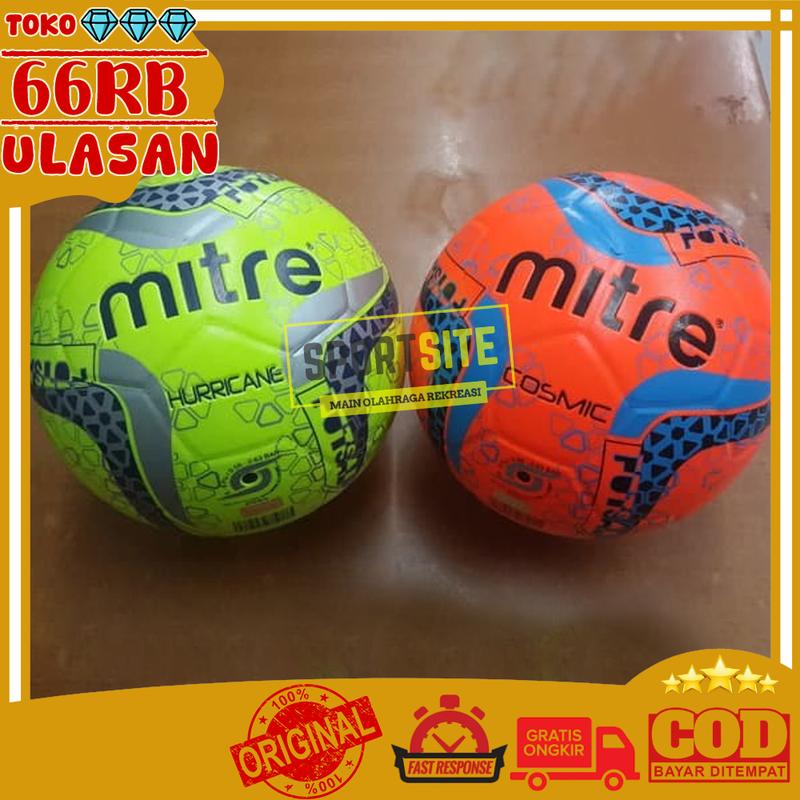 Bola Futsal Press Mitre Hurricane Cosmic Size 4 Football Soccer - Shop ...