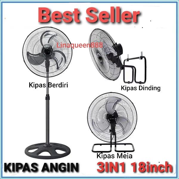 Kipas Angin 18 inci (besi) 12 inci (plastik) - Shop | Tokopedia