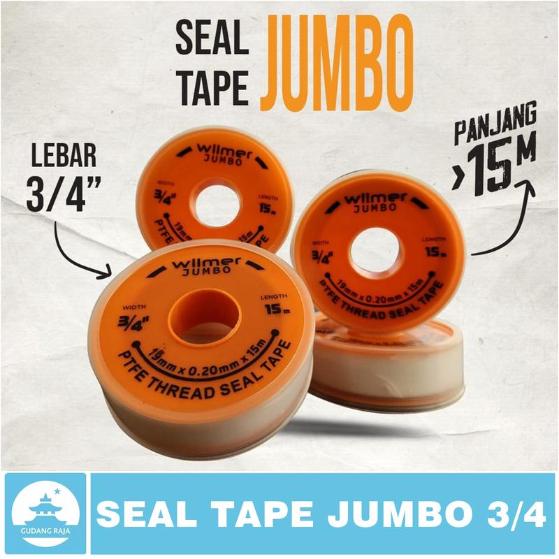Seal Tape Kran Air Siltip Keran Air 1/2 3/4 inch Isolasi Kra - Shop ...