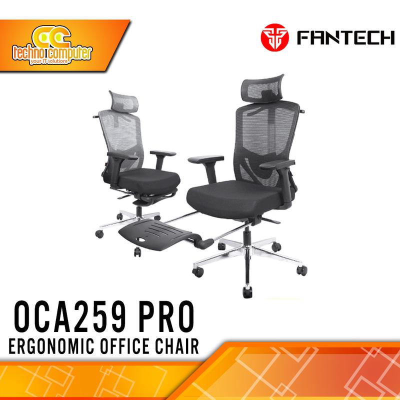 KURSI OFFICE FANTECH OC-A259 PRO ERGONOMIC OFFICE CHAIR - Shop | Tokopedia