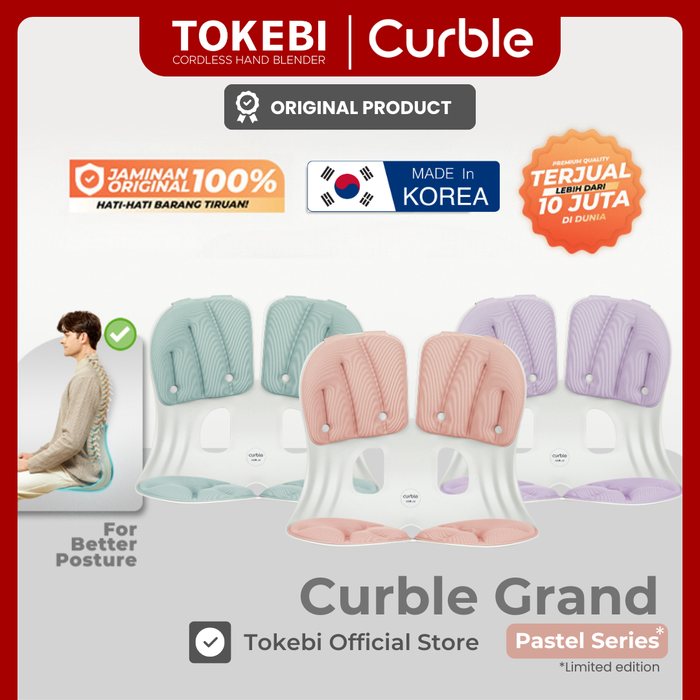 Promo Curble Posture Chair Grand Pastel - Peach Cicil 0% 3x - Jakarta ...