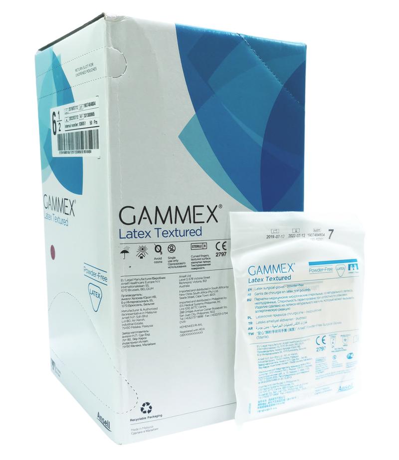 Sarung Tangan Steril GAMMEX GLT Latex Textured Powder Free Ukuran 6/06 ...