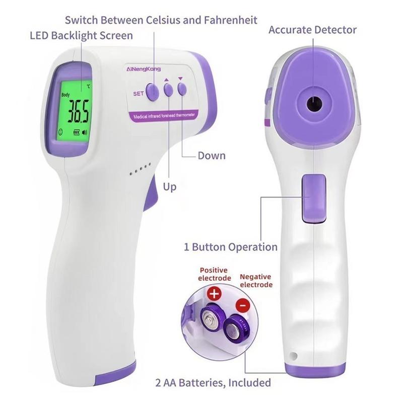 Thermo Gun Digital Termometer Tembak Thermometer Infrared Murah - Shop ...