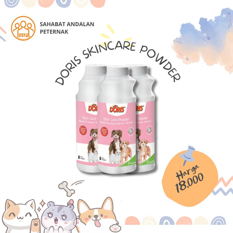 Varian Bedak Doris Lebih Hemat Doris Skincare Powder dan Doris Anti ...