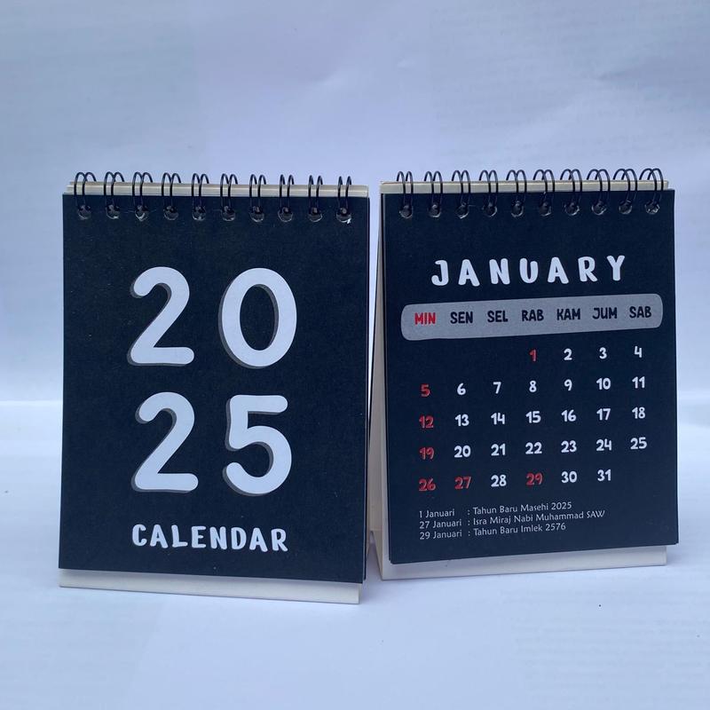 KALENDER MEJA MINI/KALENDER MINI 2025 - Shop | Tokopedia