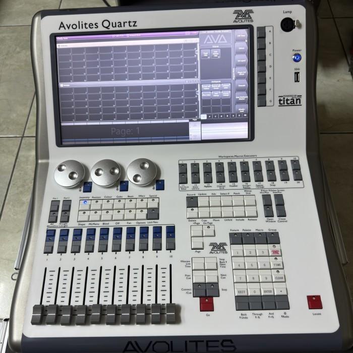 Jual Mixer Avolites Quartz v16 16.0 V17.1 software termasuk flightcase ...