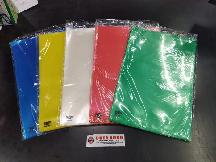 Jual Map L / Clear Sleeves BIG Folio F4 Transparan - Warna - Transparan ...