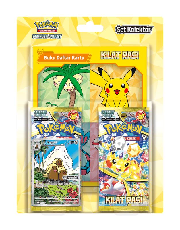 Pokemon Kilat Rasi Set Kolektor TCG Indonesia SV8S - Shop | Tokopedia