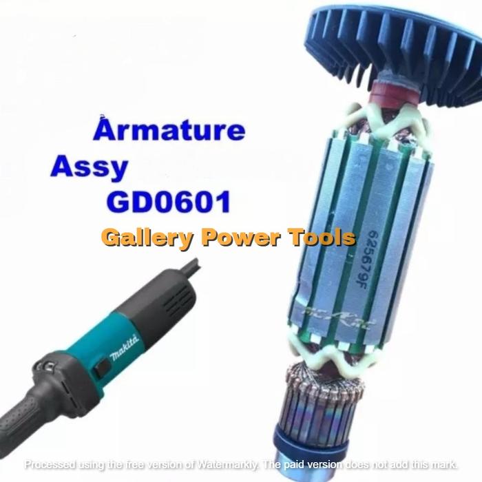 Jual Armature Angker MAKITA GD 0601 Gurinda Botol GD0601 Ori Makita ...