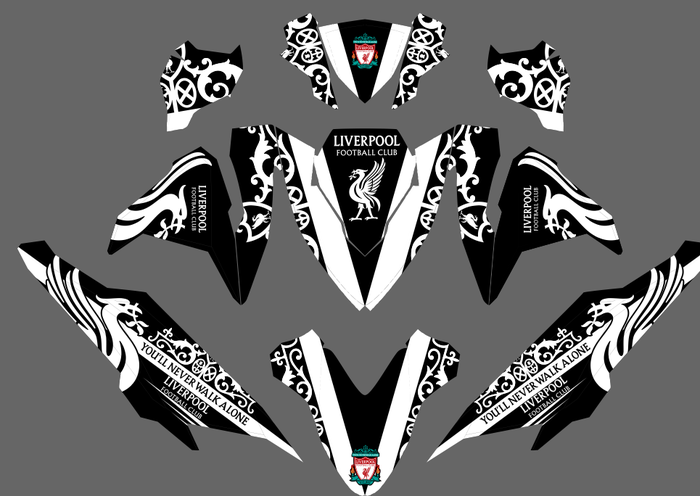 Jual Decal Vario 150 Motif Liverpool Sticker Striping Stiker Vario 150 ...