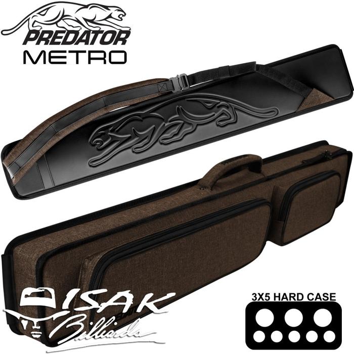 Jual Predator Metro 3x5 Brown Hard Case - Tas Stick Billiard Pool Cue ...