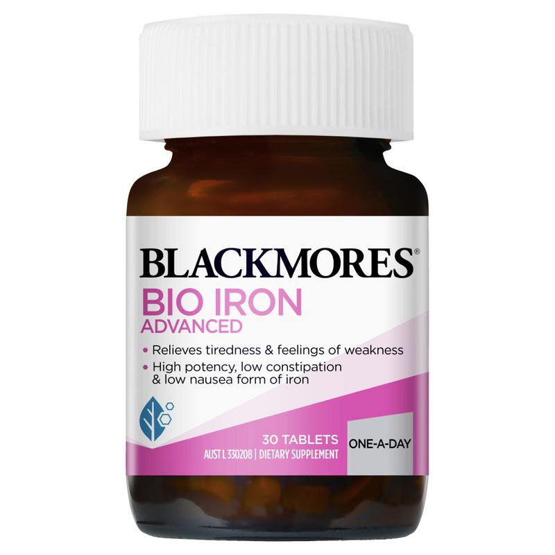 Blackmores Bio Iron Advanced 30 Tablets - Shop | Tokopedia