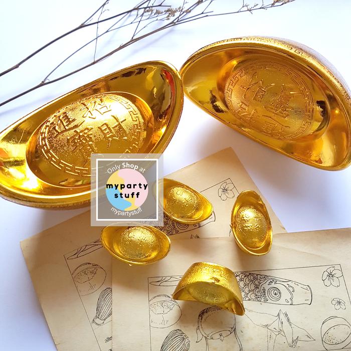 Jual Yen Pao dan Cai Shen Hiasan Imlek Uang Fu Yen Pao Gold / Dekorasi ...