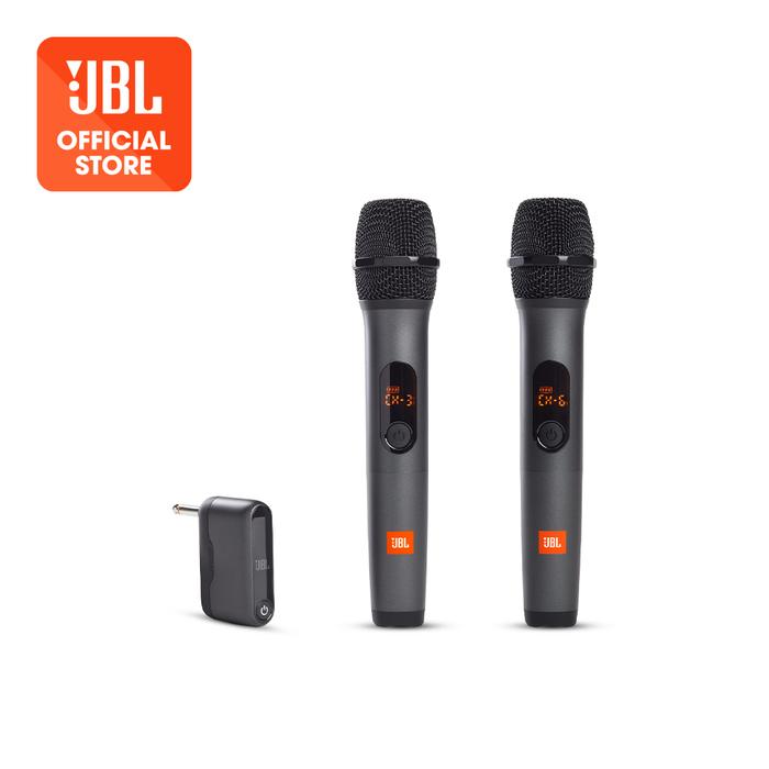 Promo JBL Wireless Microphone Set (2 mic) with Receiver Cicil 0% 3x ...