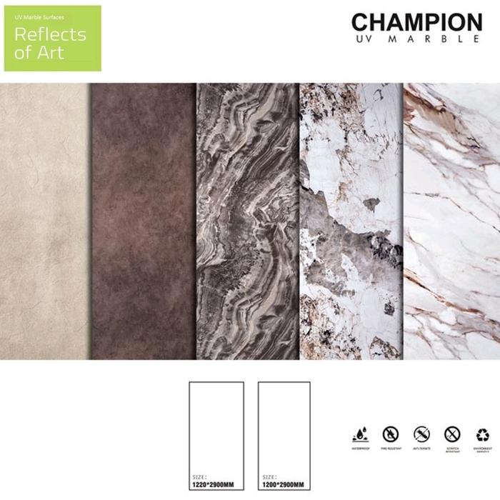 Jual Wall Panel UV Marble Champion / Panel Marble UV Champion - UV-01 ...