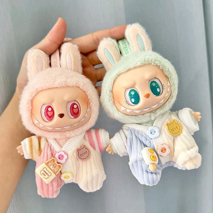 Jual labubu clothes ready baju boneka khusus popmart labubu vinyl face ...