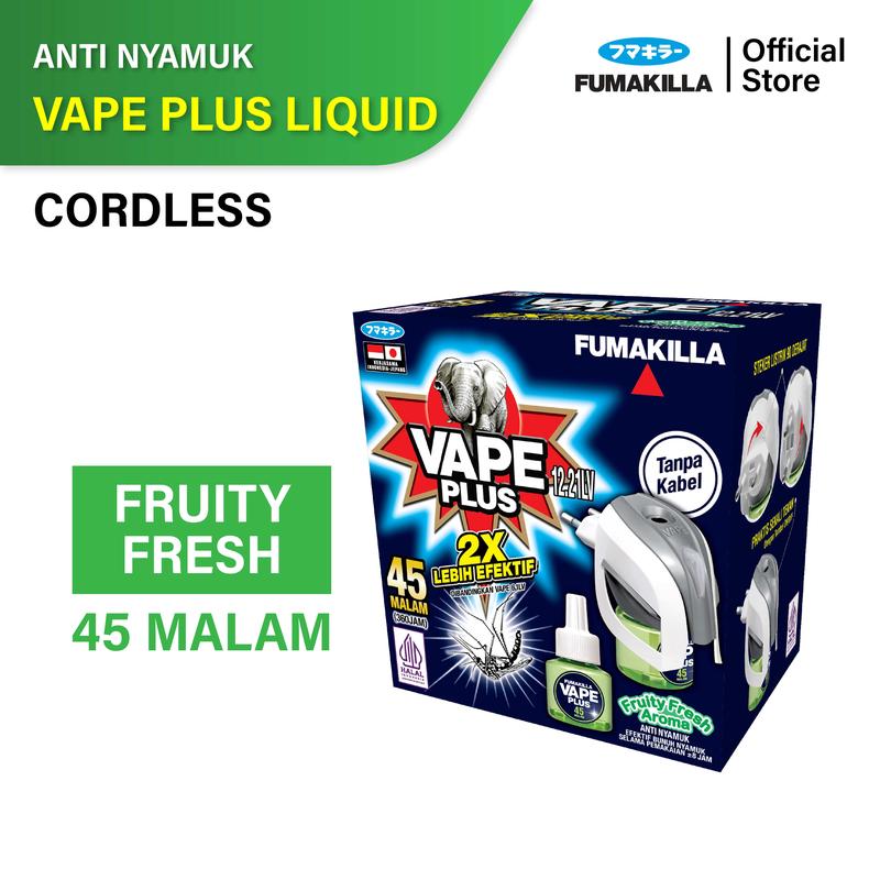 [SPECIAL PRICE] Fumakilla Vape Plus Electric Liquid Device Cordless ...