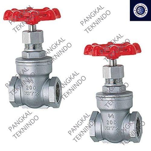 Gate Valve KITZ Stainless SS 304 1" Inch JIS 10K / Gate Valv - Shop ...