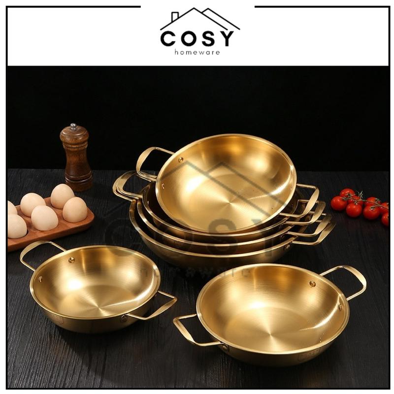 COSY Panci Ramen Korea Premium Stainless Steel Gold Silver Cantik ...