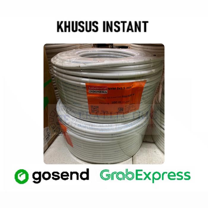 Jual KABEL NYM 2x1,5 2x1.5 100m (METER) Metal / Kabel Metal Indonesia ...