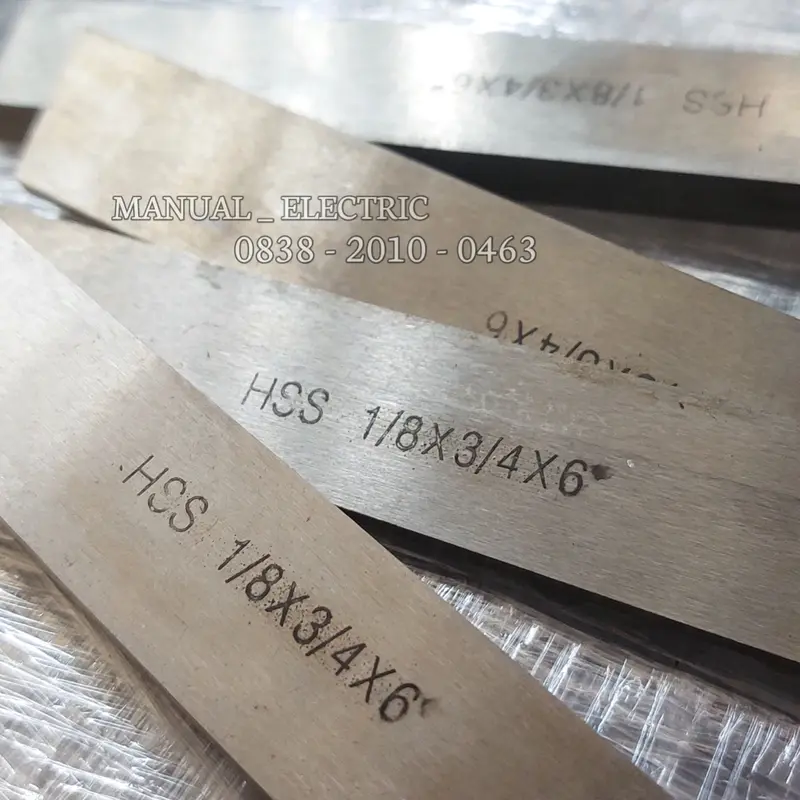 HSS Mata Pahat Bubut Potong Rectangular Flat Cut Off 1/8 x 3/4 - Shop ...