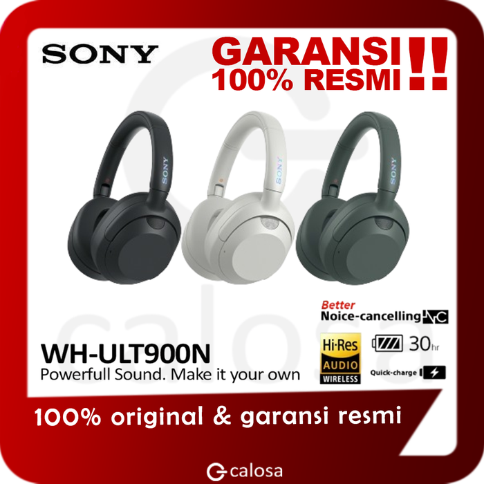 Promo SONY WH-ULT900 N Wireless Headphone Wear Noise Cancelling ...