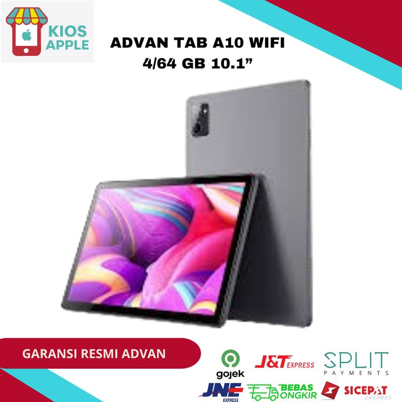 ADVAN TAB A10 Wifi 4/64 GB 10.1” GARANSI RESMI ADVAN INDONESIA - Shop ...