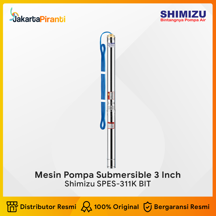 Promo Mesin Pompa Air Celup Submersible Satelit Sibel 0.5HP Shimizu ...