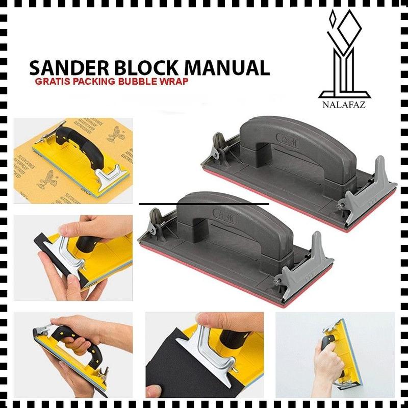 Sanding Sander Block / Tatakan Pegangan Dudukan Amplas Kotak - Shop ...