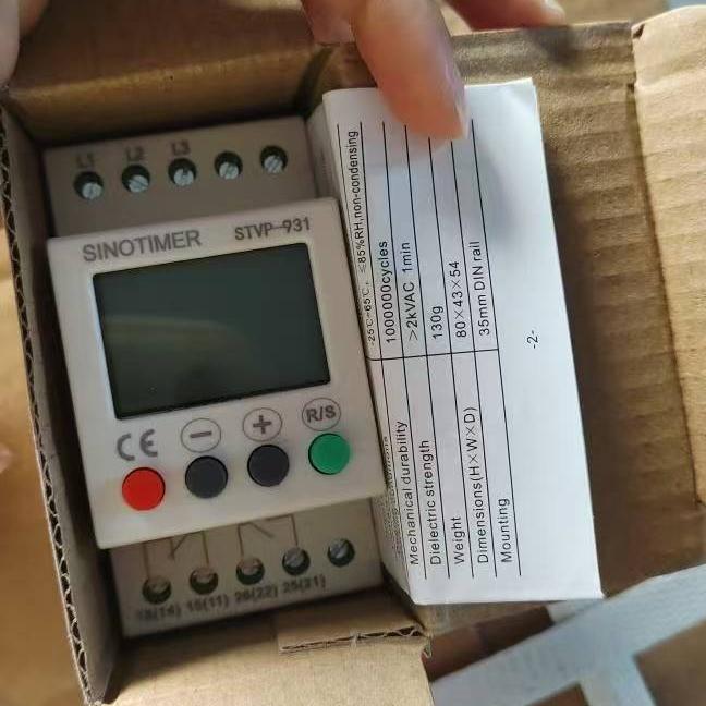 Sinotimer STVP-931 voltage monitoring relay 3 phase - Shop | Tokopedia