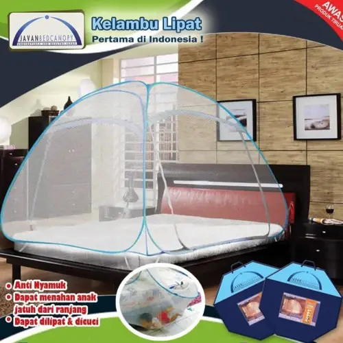 Kelambu Lipat Kasur Dewasa Javan Bed Canopy 120 160 180 200 cm - Shop ...