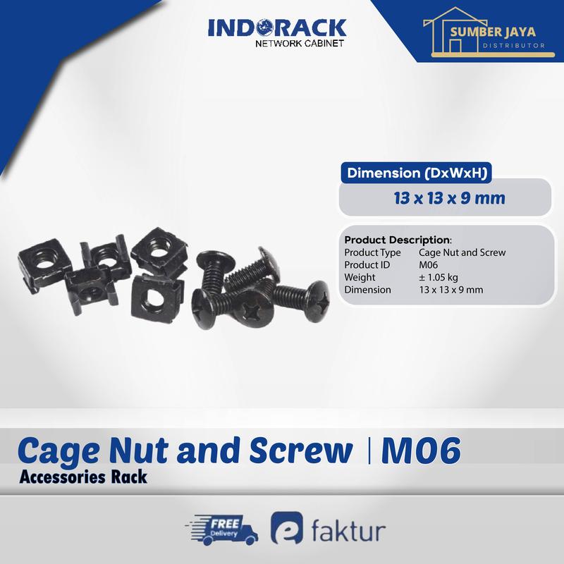 Cagenut & Screw M06 Accessories Rack Server Mur Baut Close Rack - Shop ...
