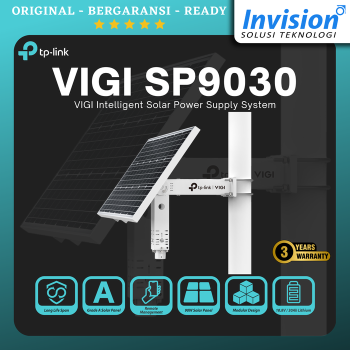 Jual TP-LINK VIGI SP9030 Intelligent Solar Power Supply System 90W 18V ...