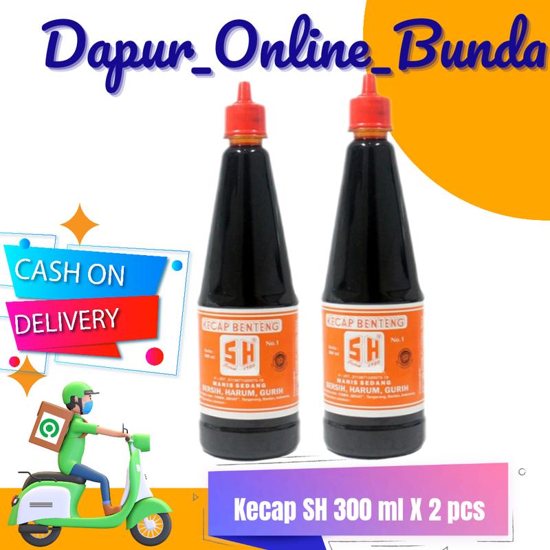 kecap benteng sh manis sedang 300 ml botol (2 pcs) - Shop | Tokopedia