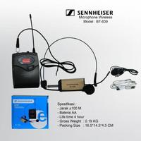 Jual Mic Bando Clip On Mic Wireless Sennheiser Bt 839 Headset+Jepit ...