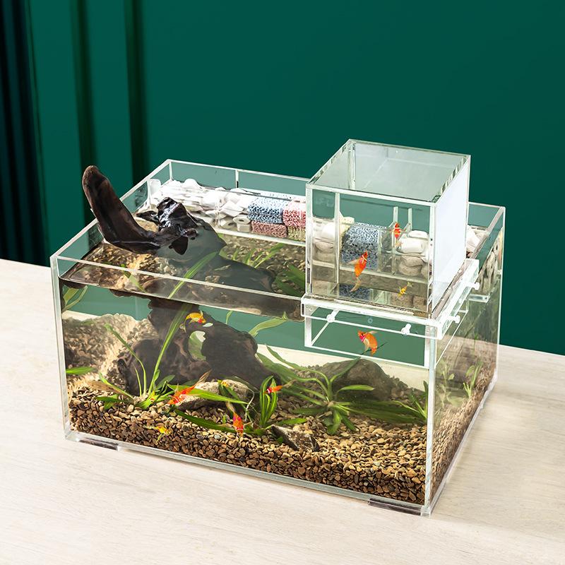 Mini Negative Pressure Tank Aquarium Dekorasi Ikan - Shop | Tokopedia