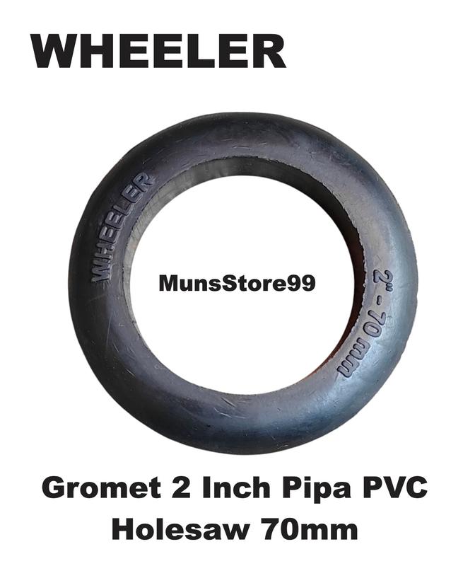 Karet Rubber Grommet Gromet 2" Inch Seal Packing Sistem Hidroponik ...