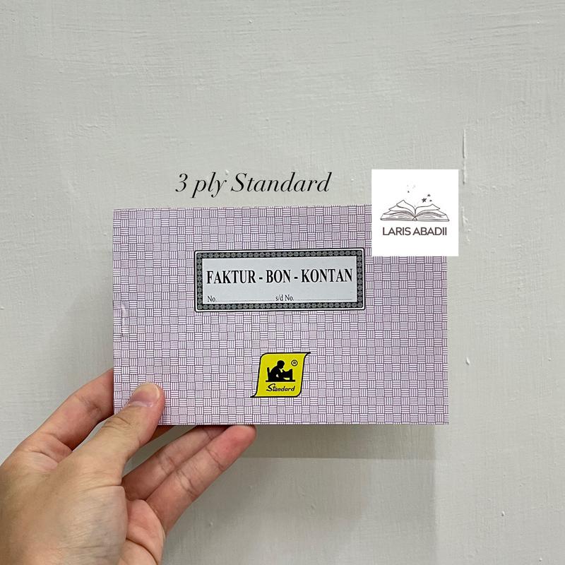 Bon Faktur Rangkap 3 ply Kecil Standard Buku Nota Buka Samping - Shop ...