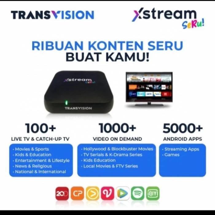 Jual android box tv transvision xstream - Kota Bandung - Xstream Box ...