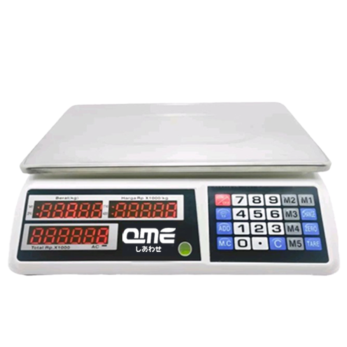 Promo Shimawase Digital Computing Scale 40kg Double Display Alat ...
