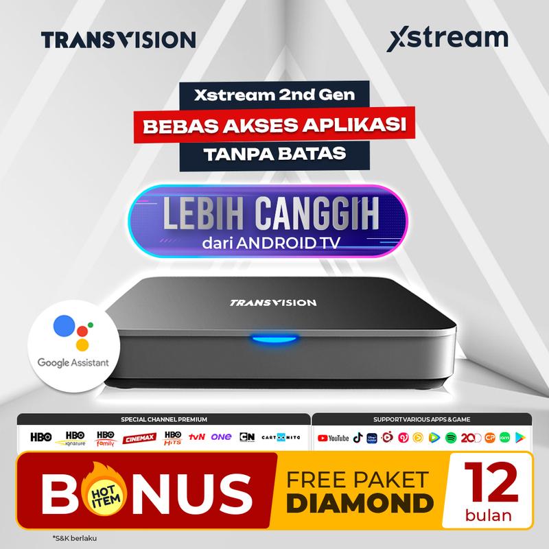 TV Box Transvision XSTREAM - FREE gift special - Shop | Tokopedia